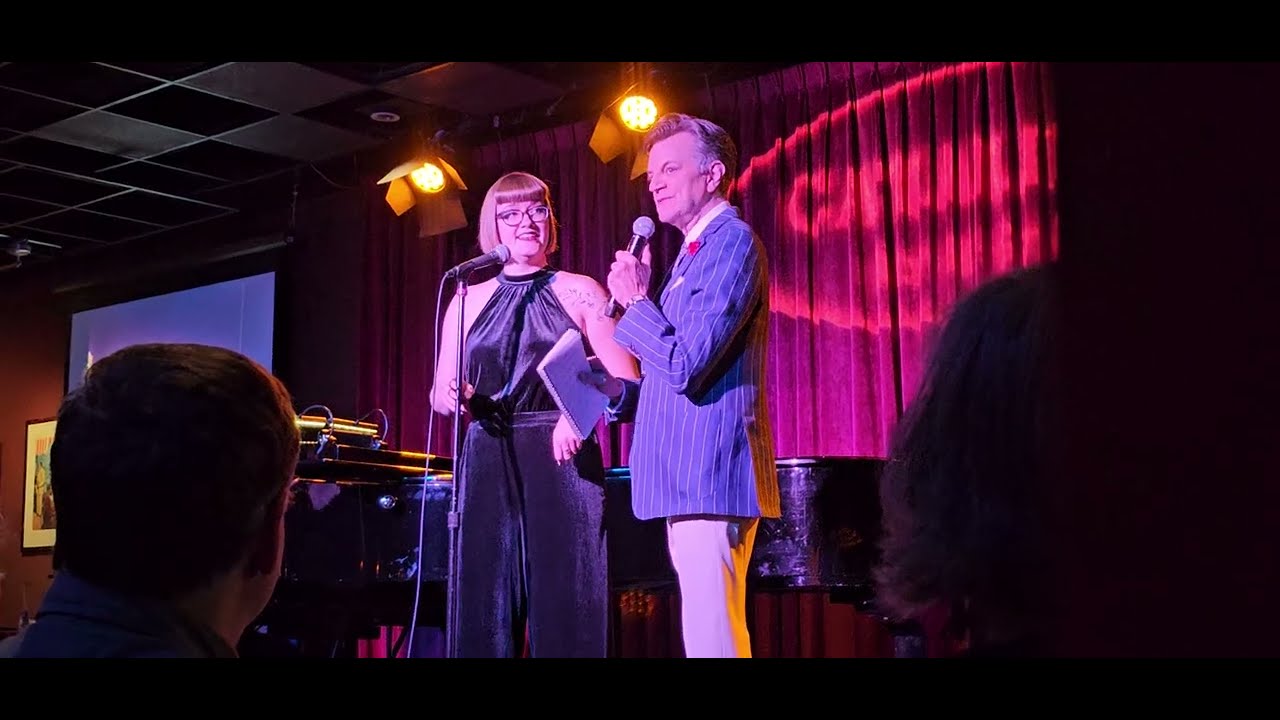 Lia Booth with Billy Stritch & Jim Caruso Cast Party sings Jerome Kern ...