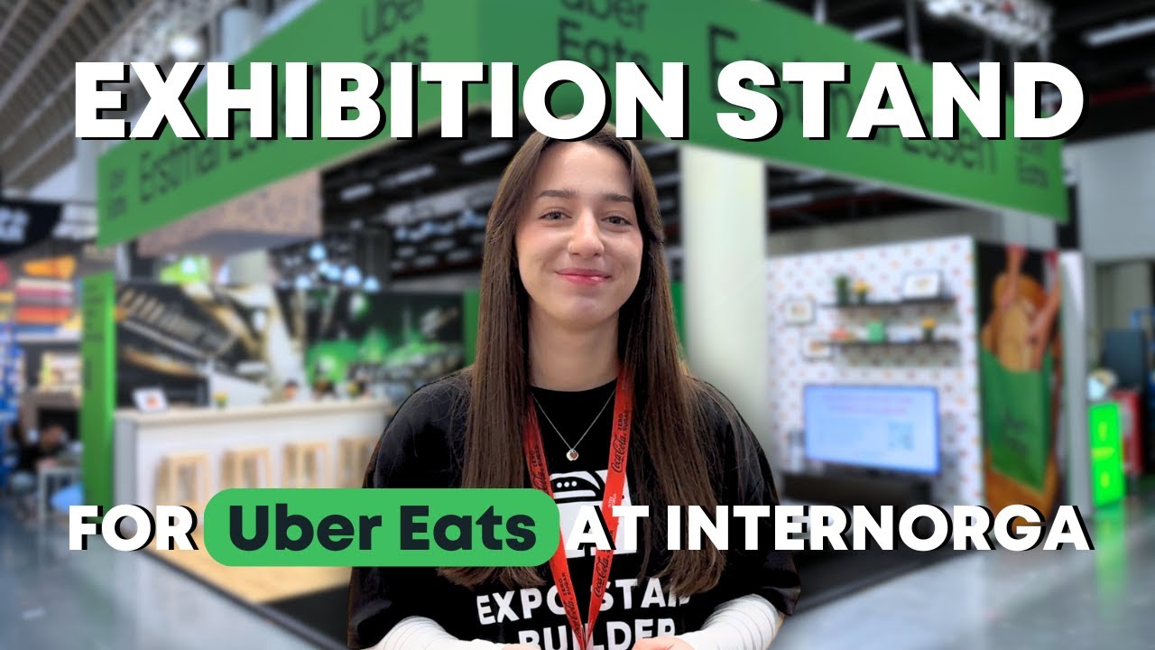 Uber Eats & Expo Stand Builder at INTERNORGA 2024 - YouTube