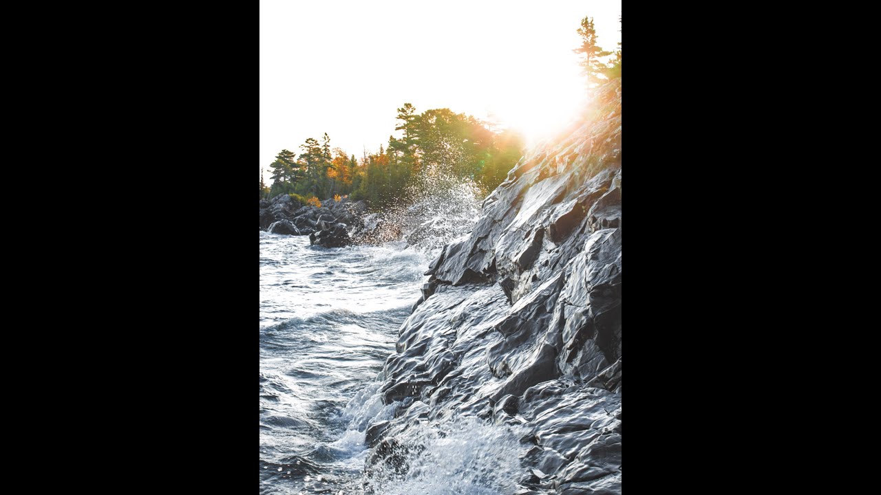 Realxation Sea shore with Mediation Natural Video for anxiety, Ocean ...