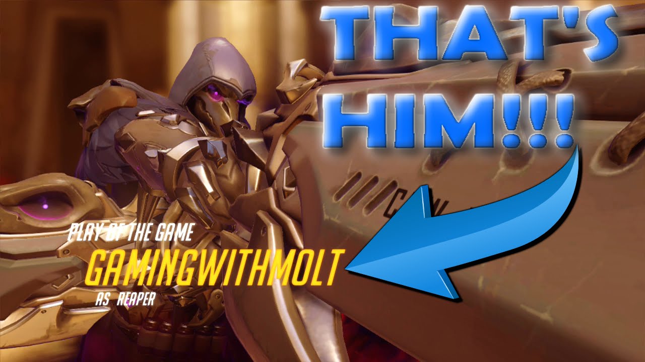 GAMINGwithMOLT WAS IN OUR GAME! - Overwatch Junkrat Scarecrow Gameplay ...