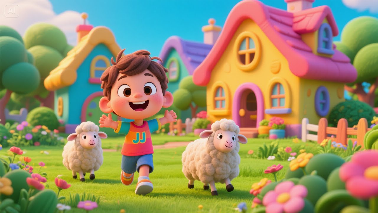 Sharing Sheep – Baa Baa Remix | Popular Nursery Rhyme | Educational ...