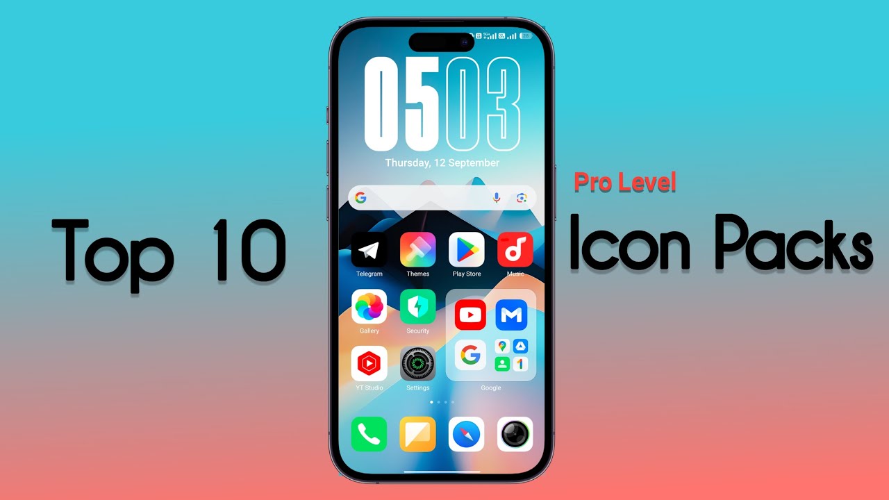 Top 10 Icon Packs Theme For HyperOS | Unique Icon Packs For Any Xiaomi ...