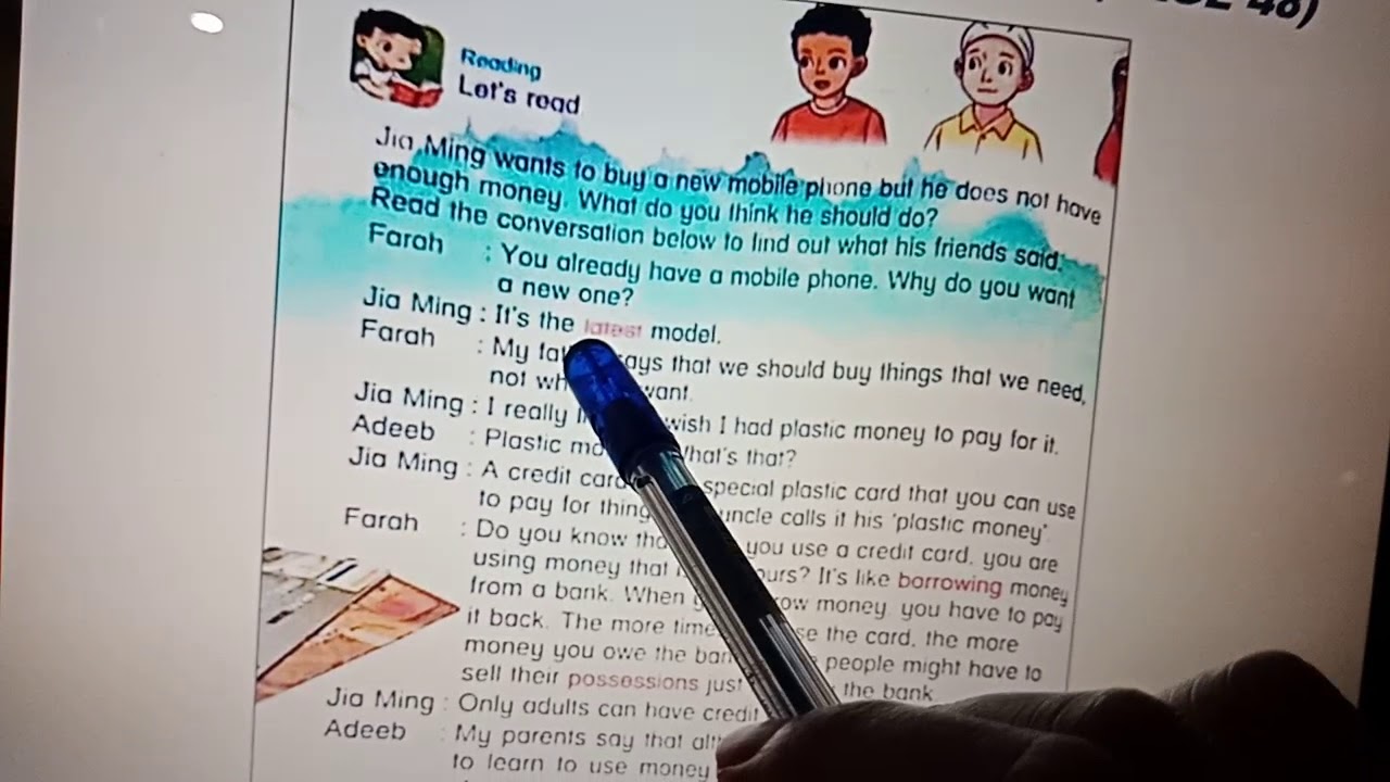 Reading (Unit 6 Money Matters) - YouTube
