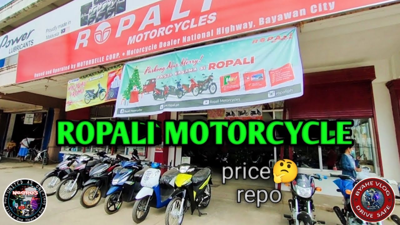 Ropali Motorcycles | Bayawan City | Byahe Vlog - YouTube