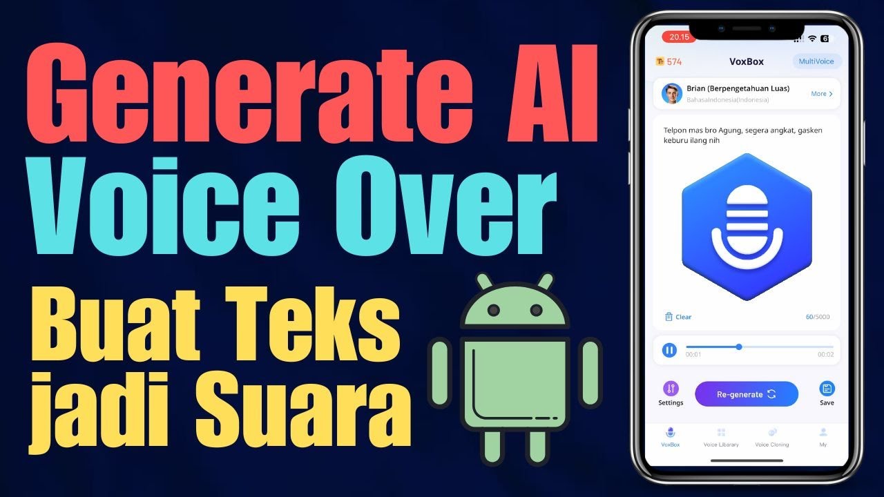 Cara buat teks jadi suara di android gratis untuk voice over konten ...