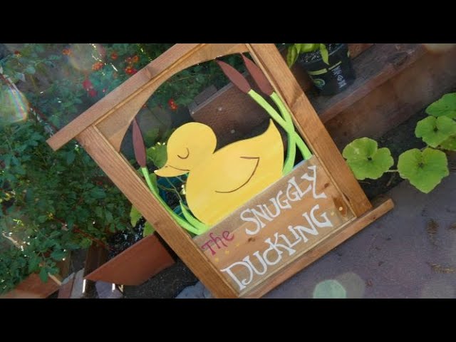 The Snuggly Duckling Printable Sign