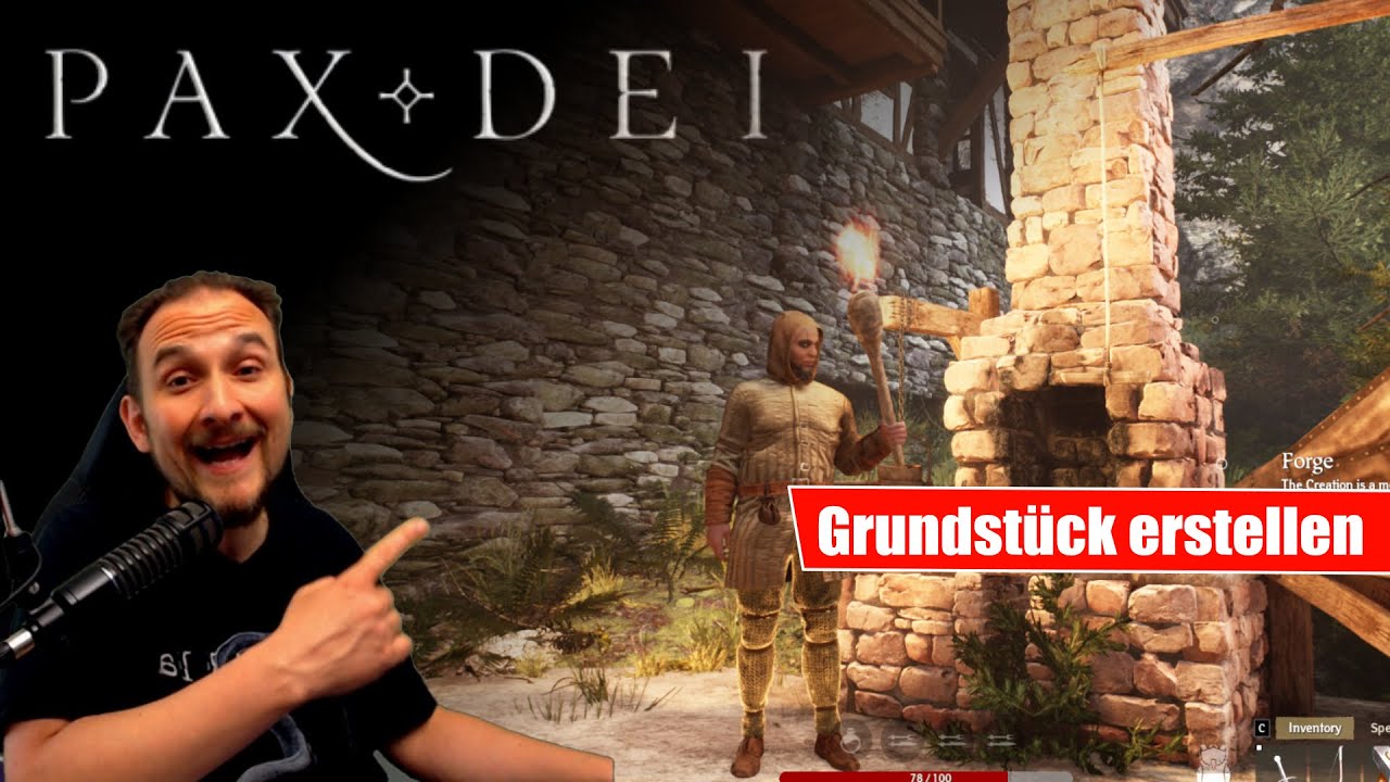 Pax Dei - Alpha Test - Plot platzieren, Bauen, Werkzeuge und Berufe ...