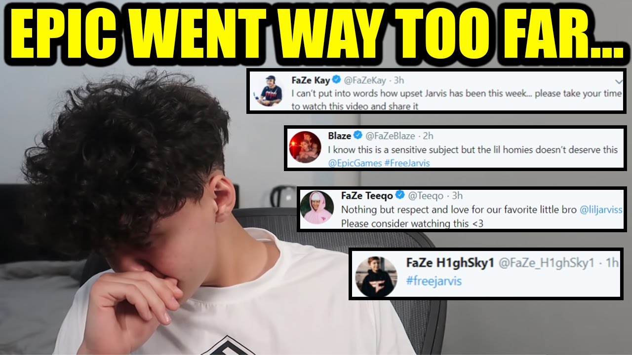 FaZe Jarvis GONE Forever..? This Was SO UNFAIR! WHY EPIC? - YouTube