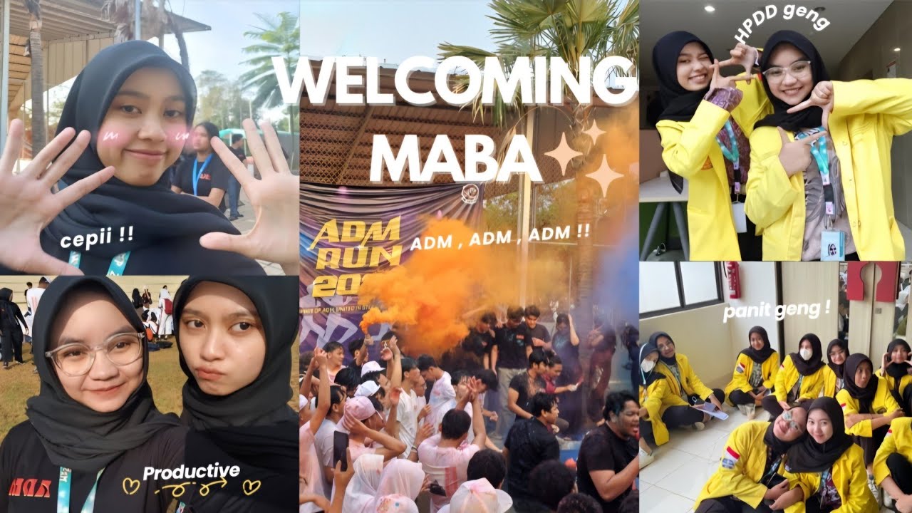 Uni Vlog #3 ️ • Welcoming maba Administrasi Vokasi UI !!! 💚🧡💙 # ...