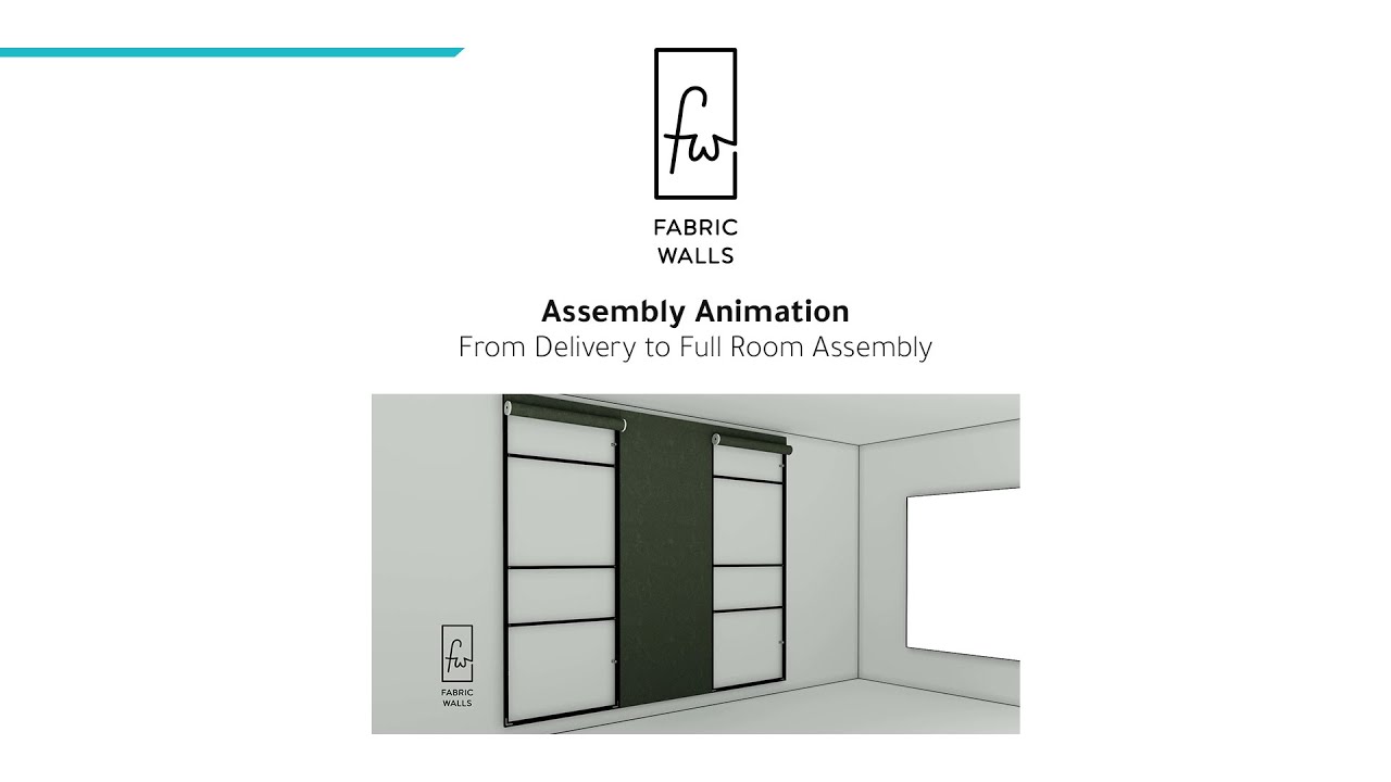 Fabric Walls - Metal Frame Stretch Fabric Solution From delivery to ...