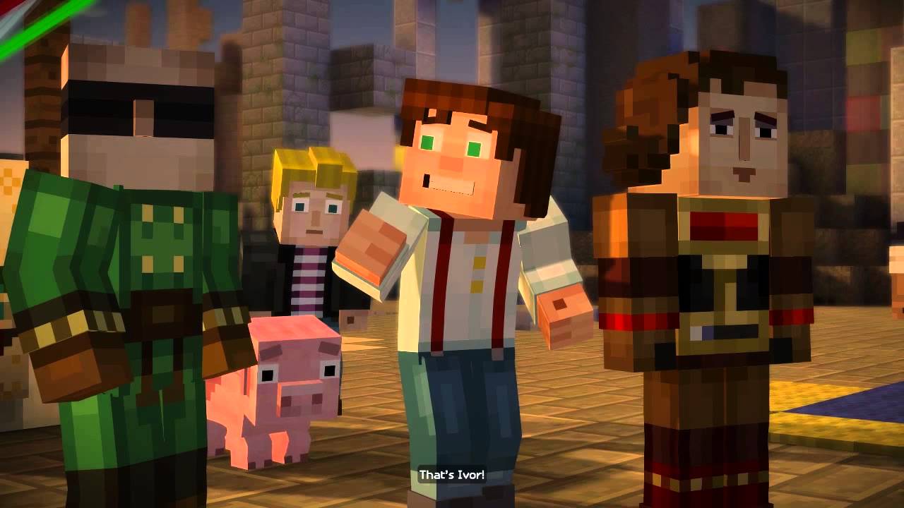 Minecraft Story Mode Ep 2 #2 "IVOR IS BACK!" - YouTube