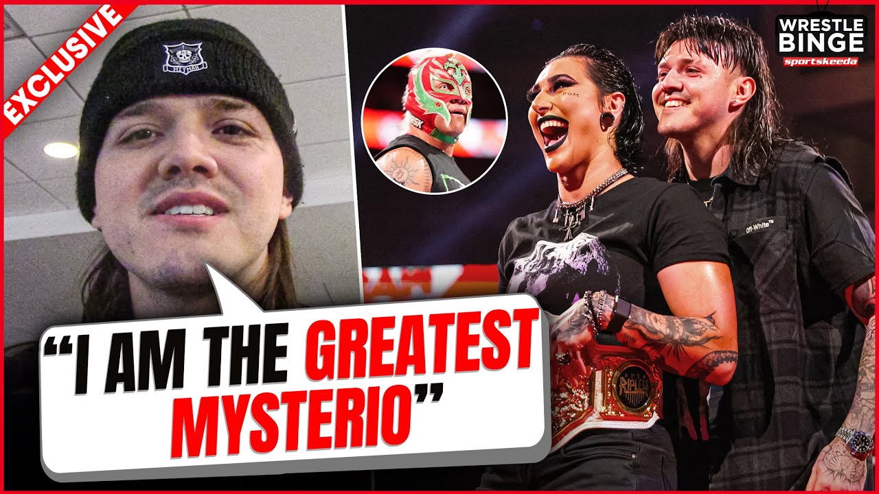 Dominik Mysterio on WWE fans - 'They don't deserve me' - YouTube