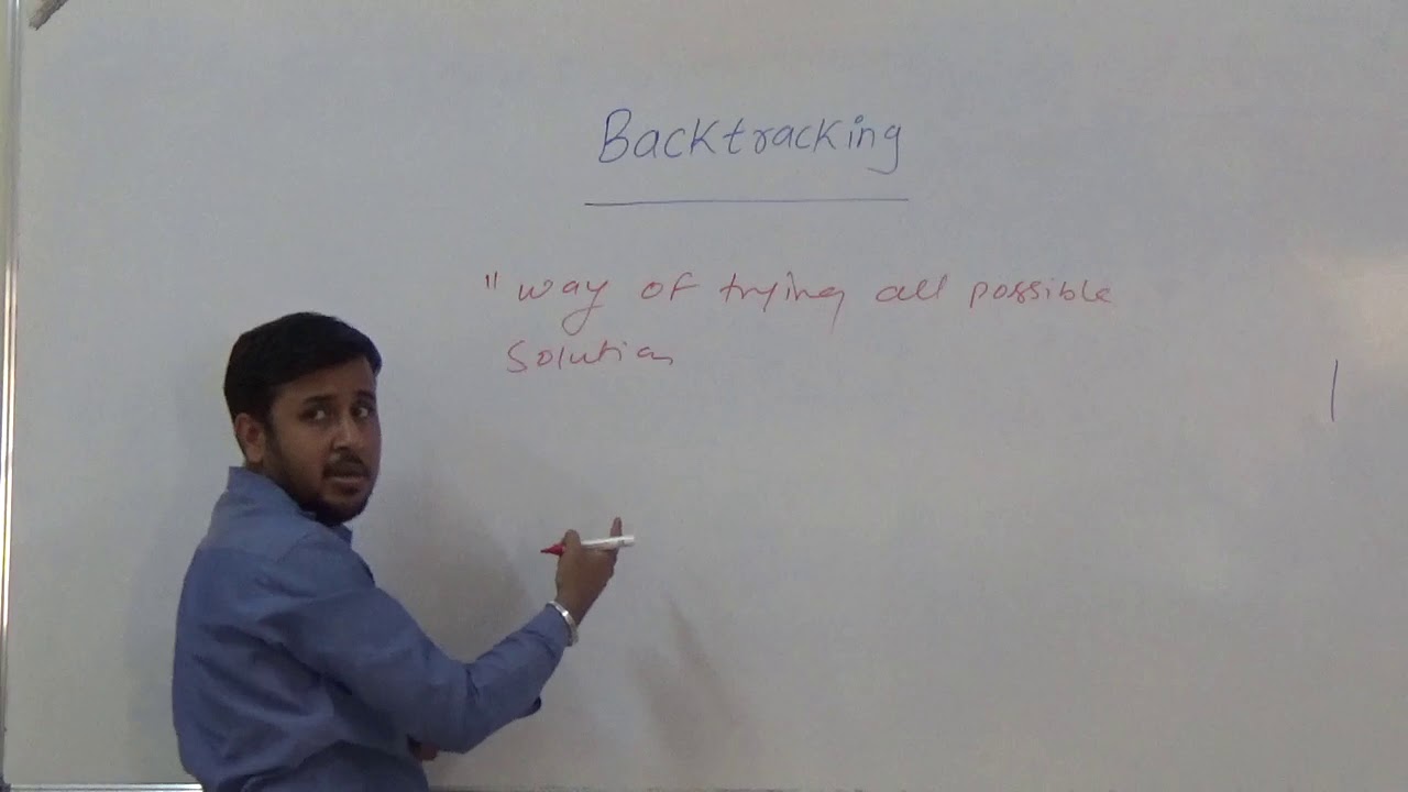 Introduction to Backtracking - YouTube