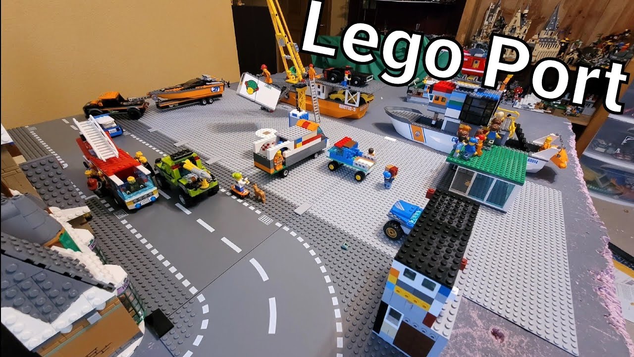 Lego City Port - Lego Stop motion - YouTube