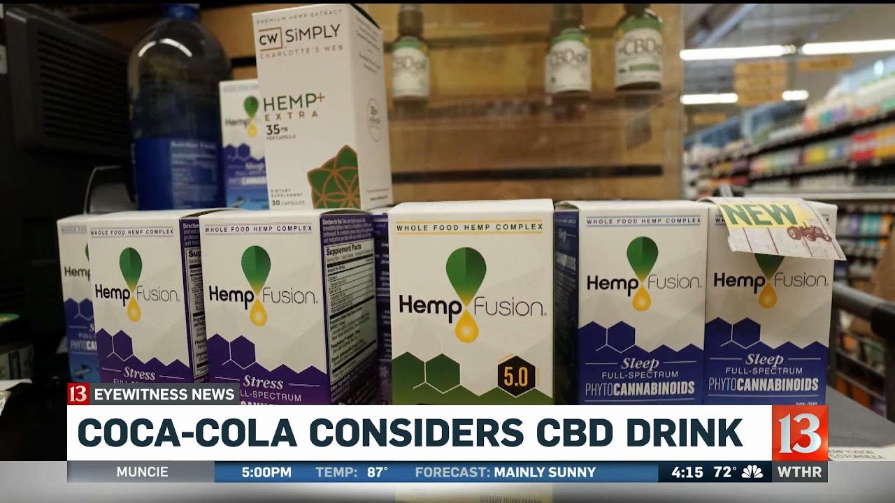 Coca-Cola Considers CBD Drink - YouTube