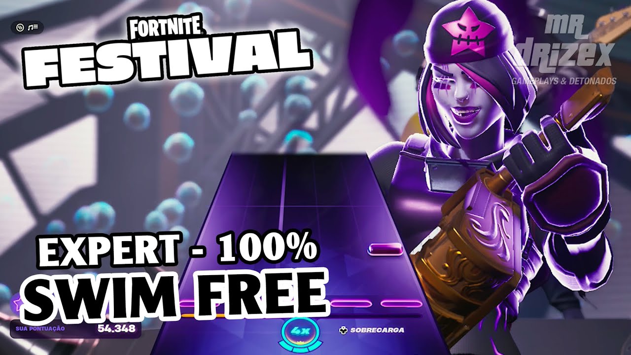 Fortnite Festival - Swim Free (EXPERT) - 100% FC - YouTube