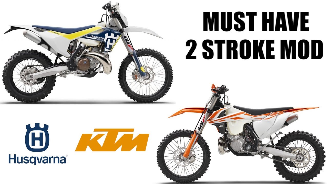 KTM and HUSQVARNA 2 stroke - MUST HAVE MOD! - YouTube
