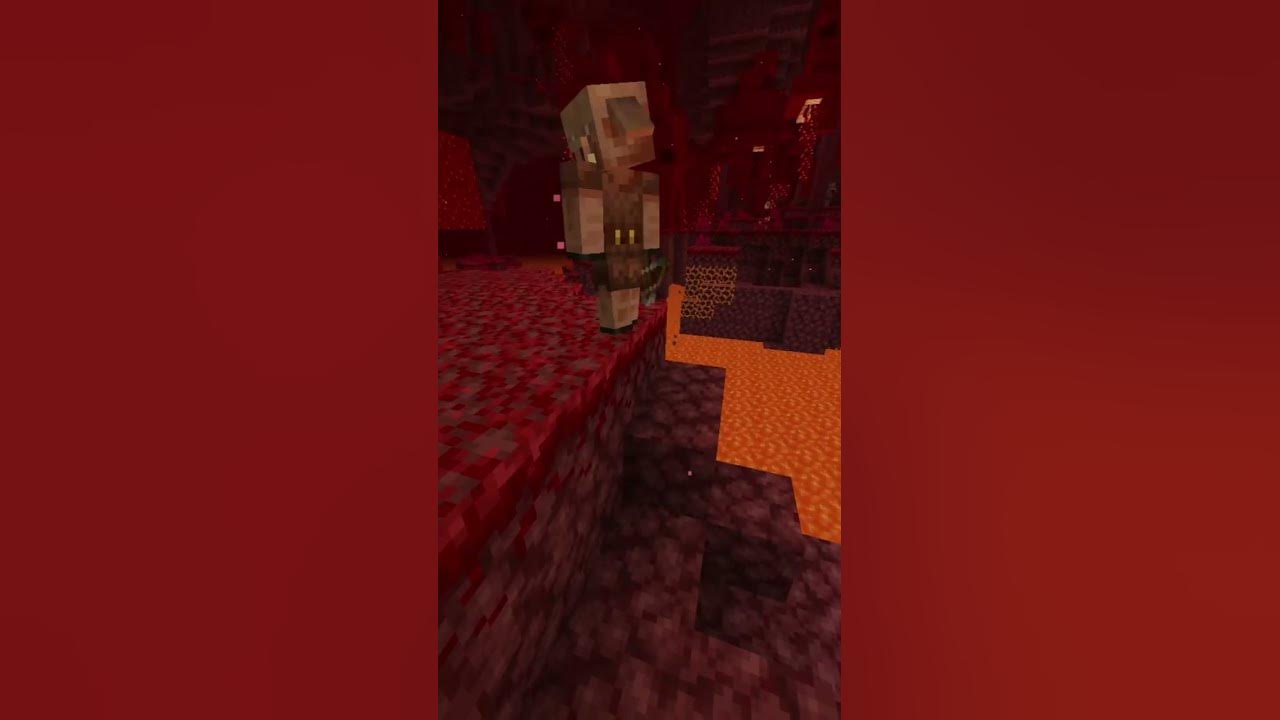 Minecraft Hoglins Are Scared Of What Shorts Youtube