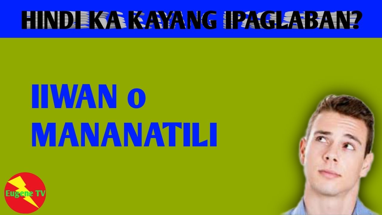 IIWAN BA O MAMAHALIN? | Daily Vlog || Eugene TV - YouTube