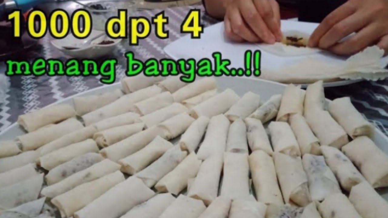 Cara membuat PISCOK MINI kulit lumpia simple dan enak bisa untuk ide ...