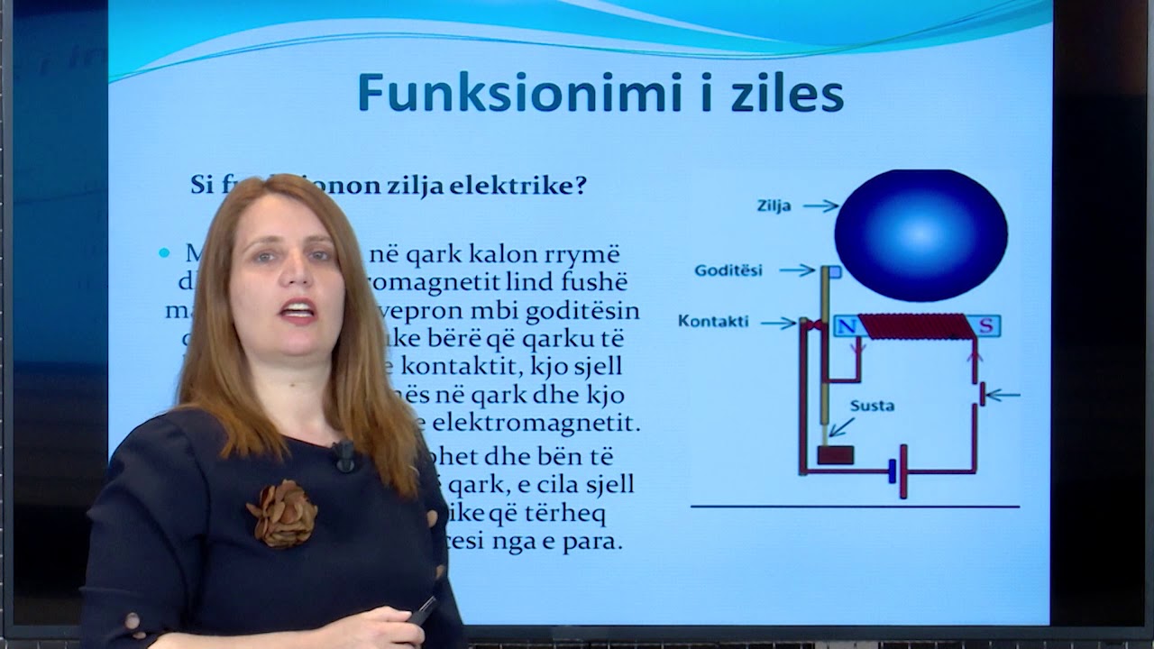 Fizikë 8 - Ndërtimi i një zileje elektrike. Matja e rrymës elektrike ...