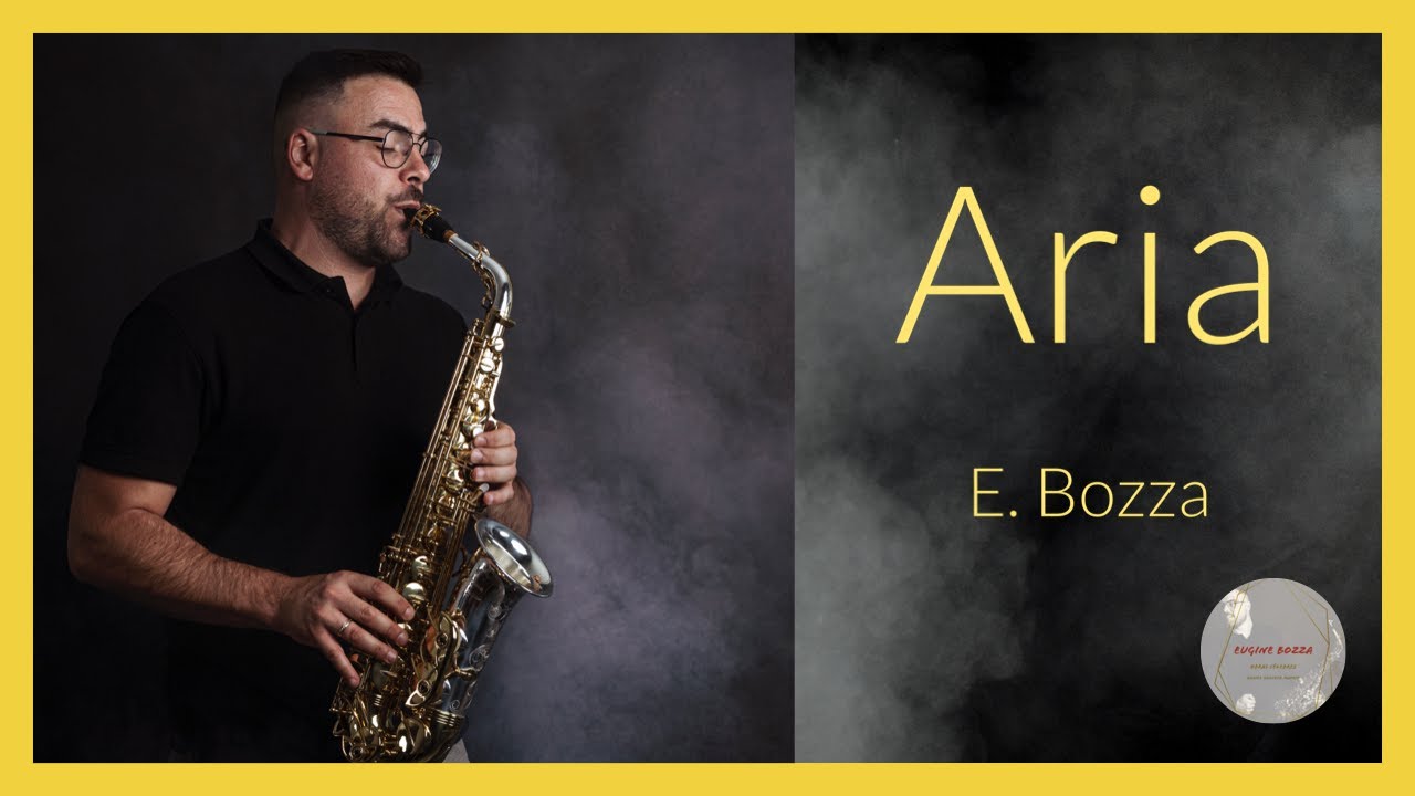 Eugene Bozza 🎶 Aria for Alto Saxophone and Piano - YouTube