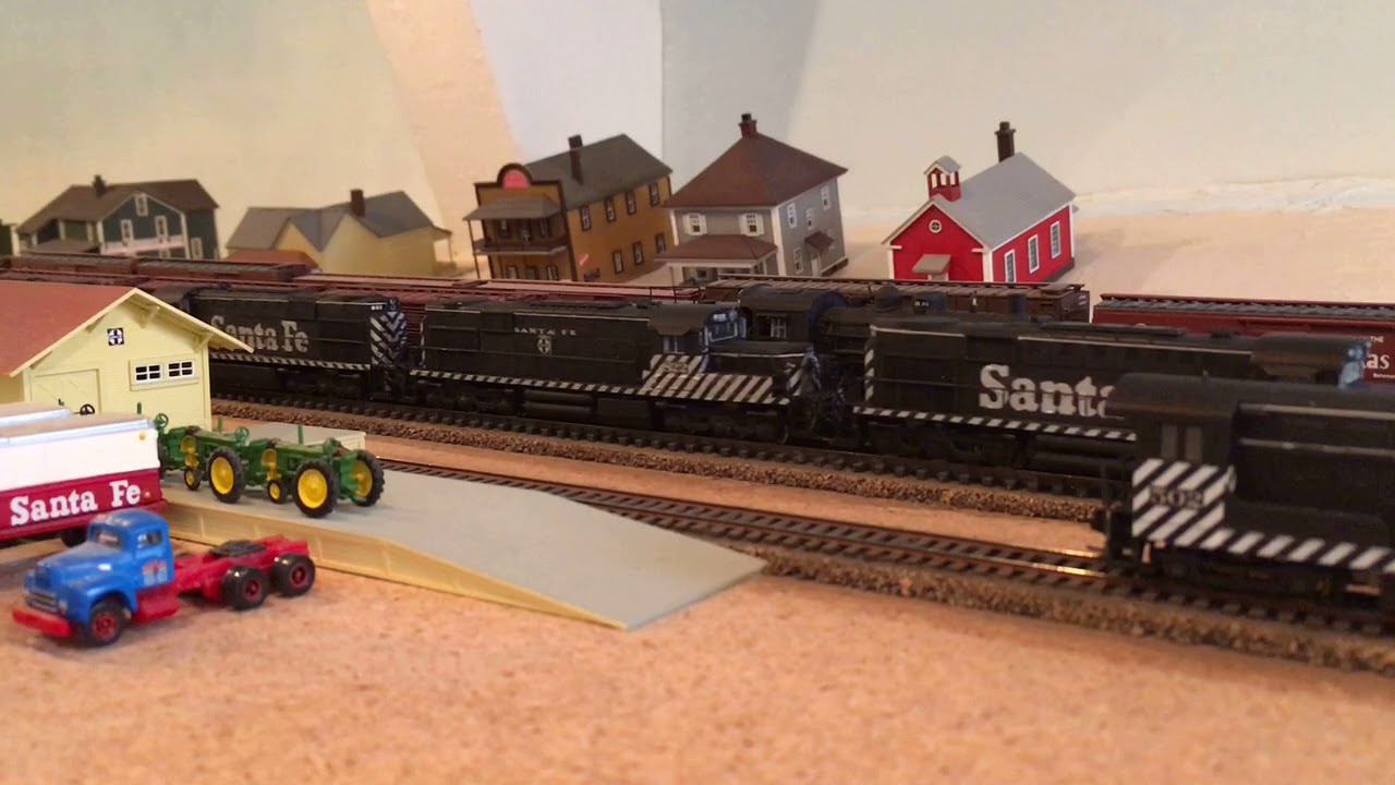 ATSF N-scale RSD-15 by ATSF N SCALE MODELS - YouTube