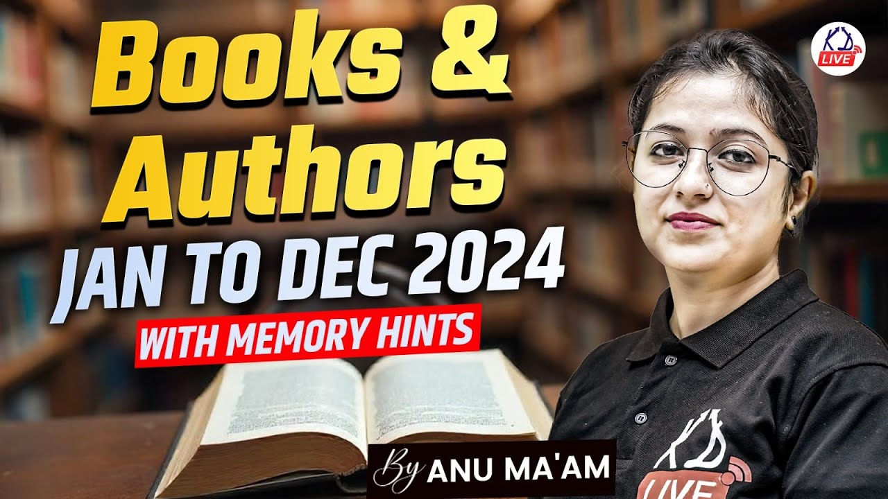 JAN TO DEC 2024 | Current Affairs | Book & Authors | For All ...