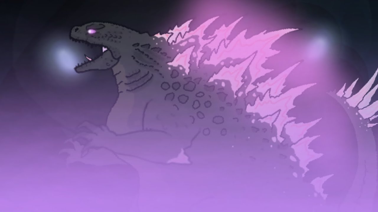 Godzilla evolved into his most powerful form yet test animation - YouTube