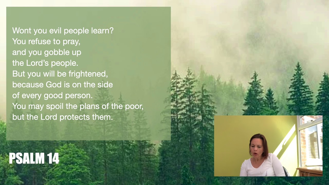 Reading through the Psalms - Psalm 14 - YouTube