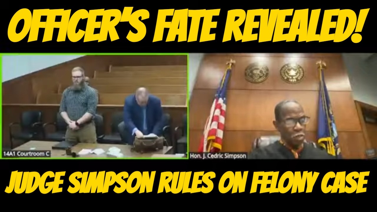 Judge Simpson’s High-Stakes Ruling in Jail Officer Assault Case ⚖️ ...