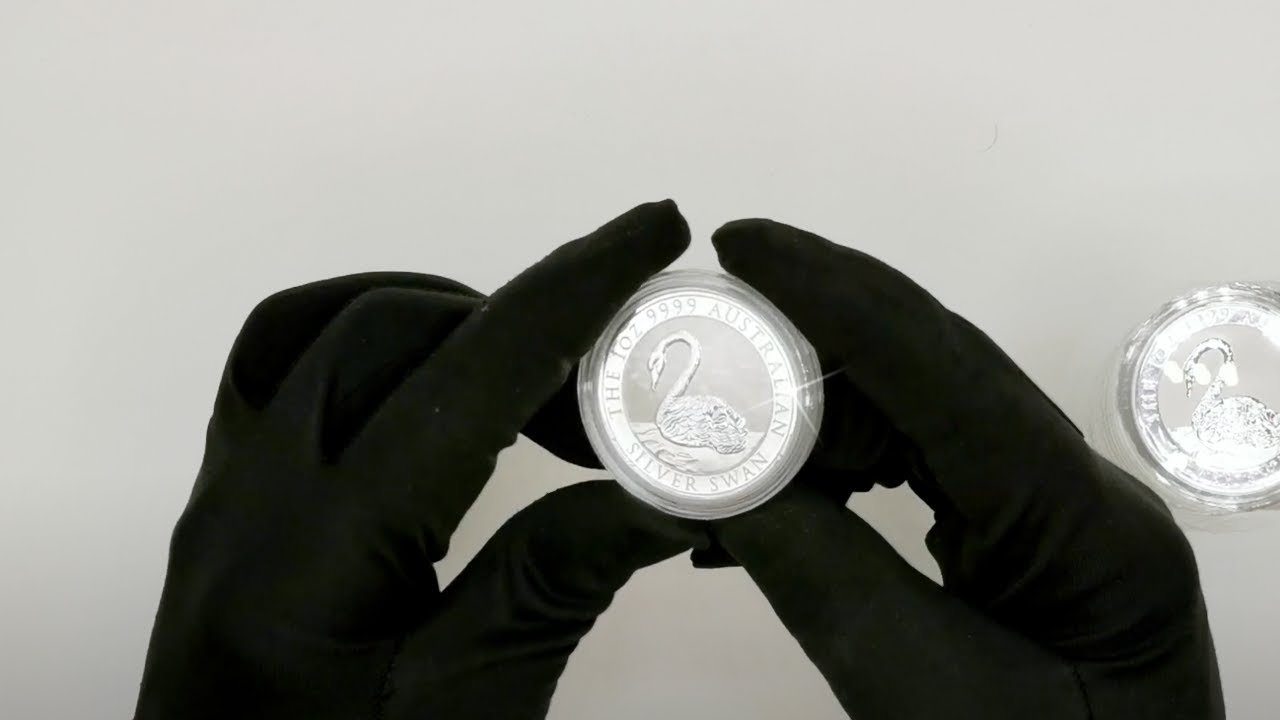 Unboxing Australian Swan 2021 1oz Silver Bullion Coin - YouTube