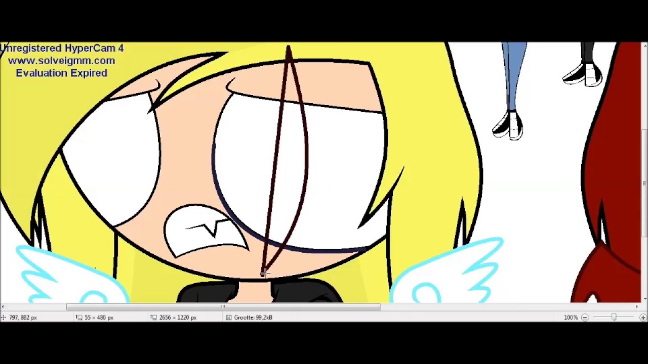 (Angel Vs Devil) Brat Vs Evil Brat Speedpaint - YouTube