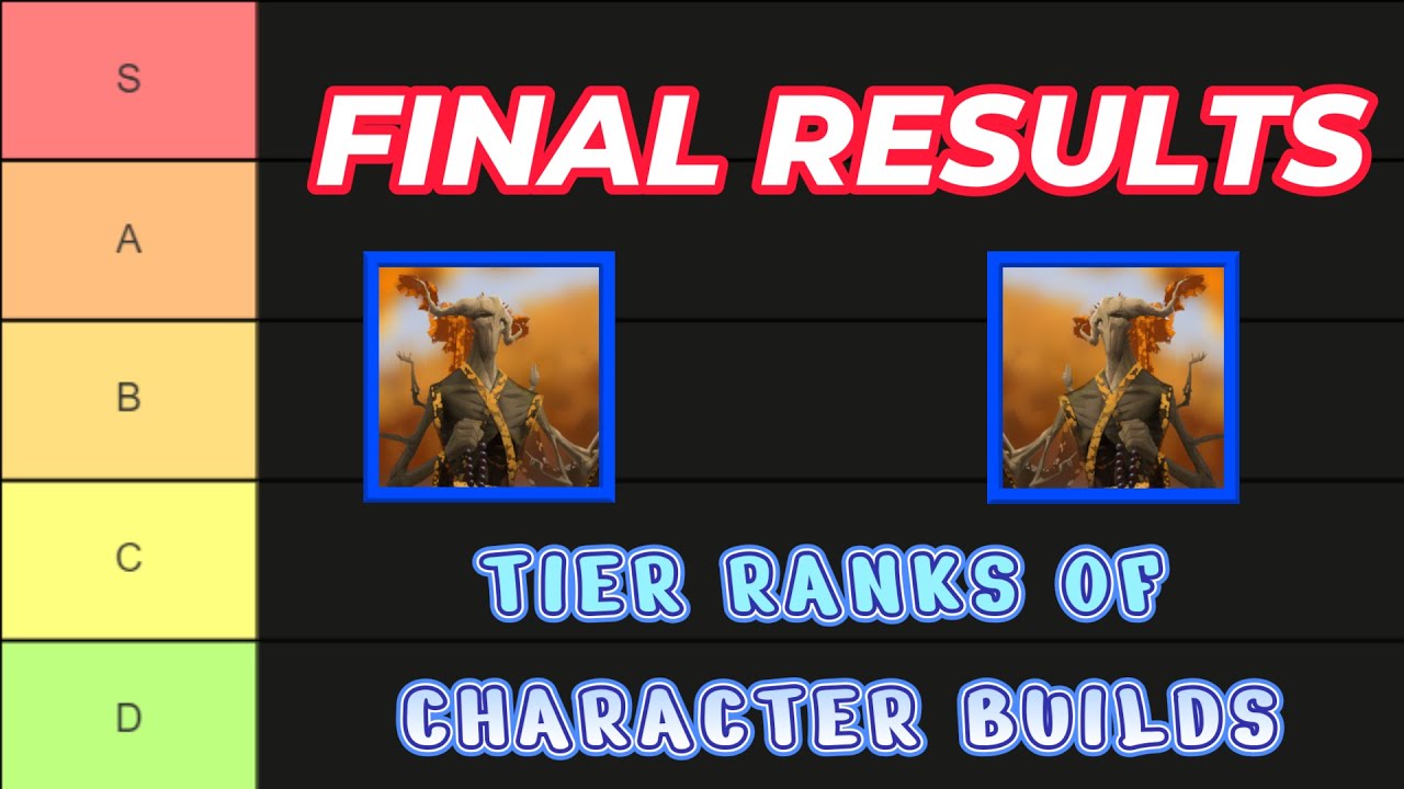 Build Tier Ranks for D&D 5e: Final Results - YouTube