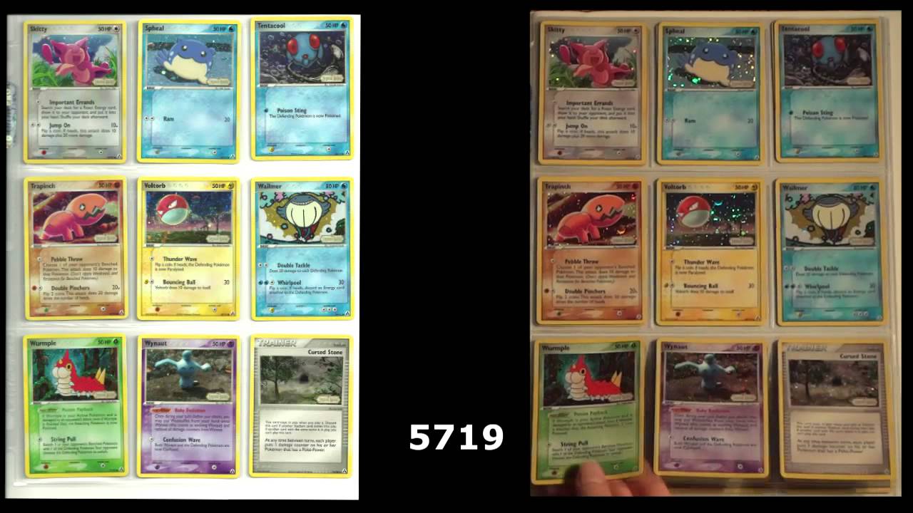 Pokemon Master Set - Base through Next Destinies - YouTube