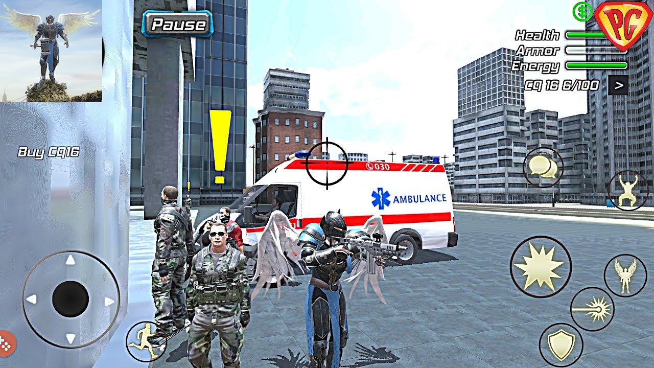 Crime Angel Superhero - Vegas Air Strike #8 New Update - New Missions ...