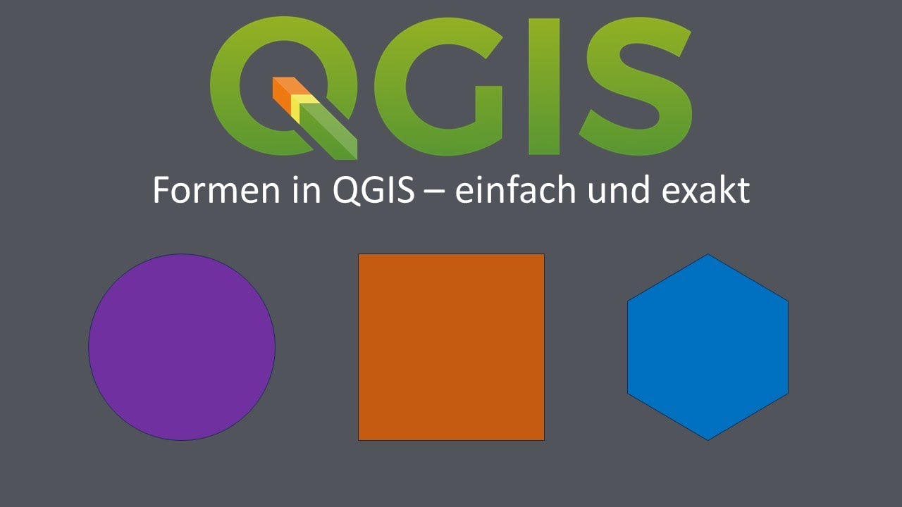 QGIS 3.28 | Geometrische Formen Editieren - (create geometric shapes ...