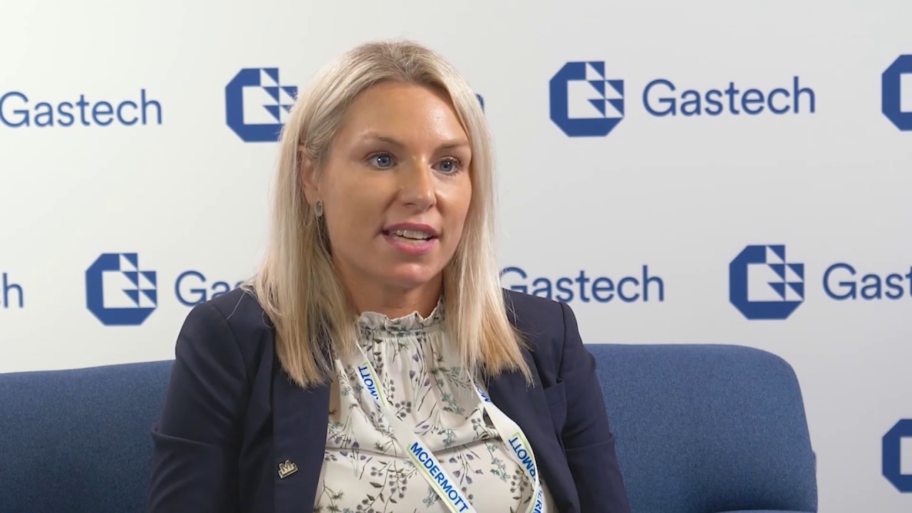 Interview with Tosha Perkins, McDermott International, Inc. at Gastech ...