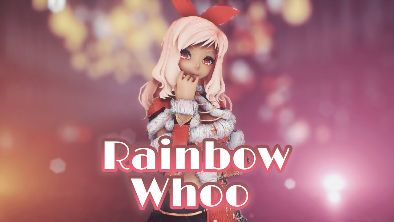 【MMD】Rainbow(레인보우) - Whoo 【RUBY】 - YouTube