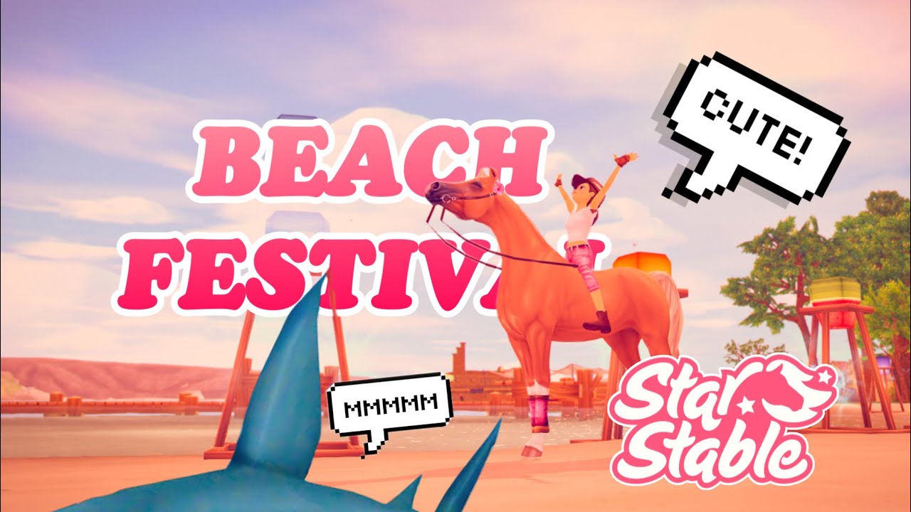 🏄🌺🌞 PARTY AT THE BEACH FESTIVAL! - Star Stable Online - YouTube