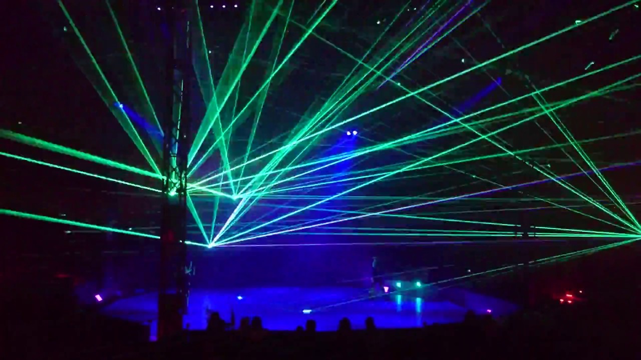 Netherlands Circus 2018 - Laser Lights - YouTube