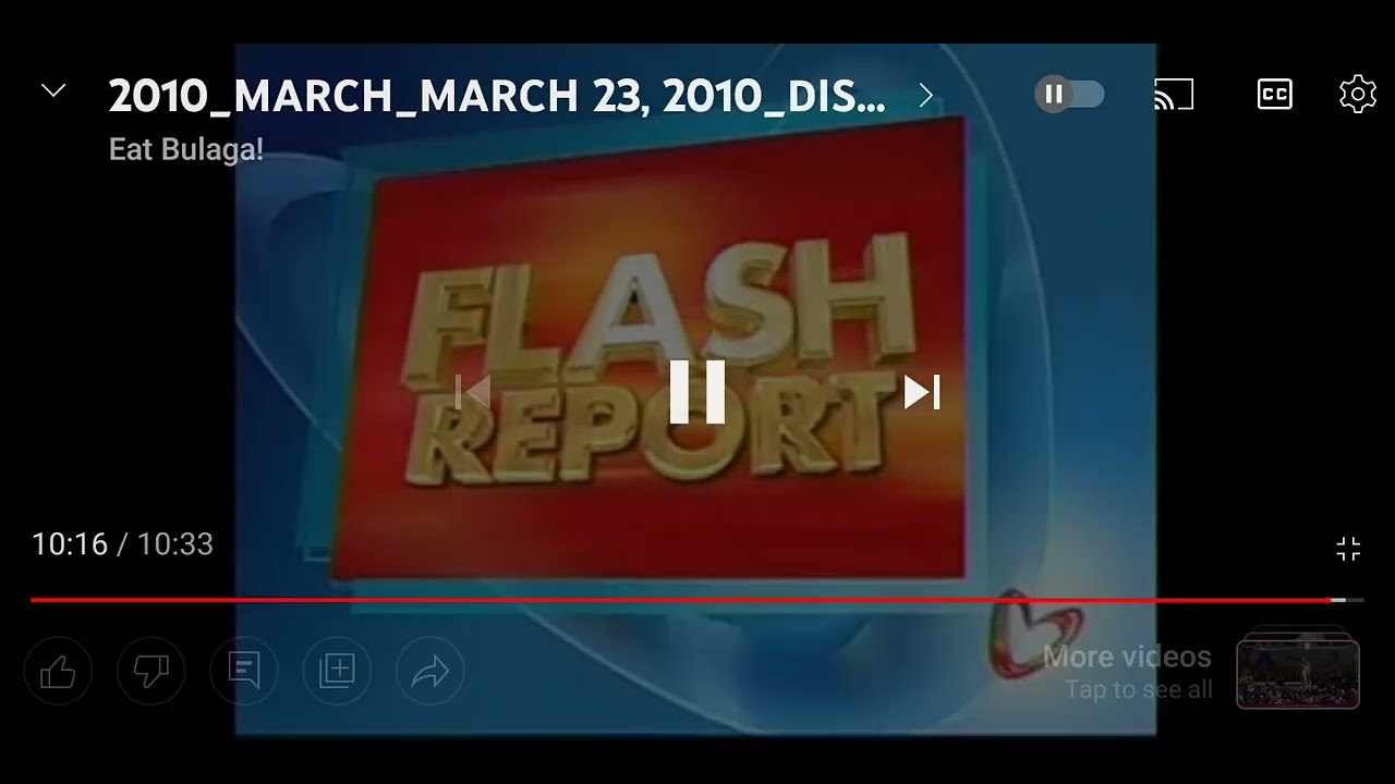 RARE GMA FLASH REPORT SPONSOR BUMPER 2010 WITH DAKTARIN - YouTube