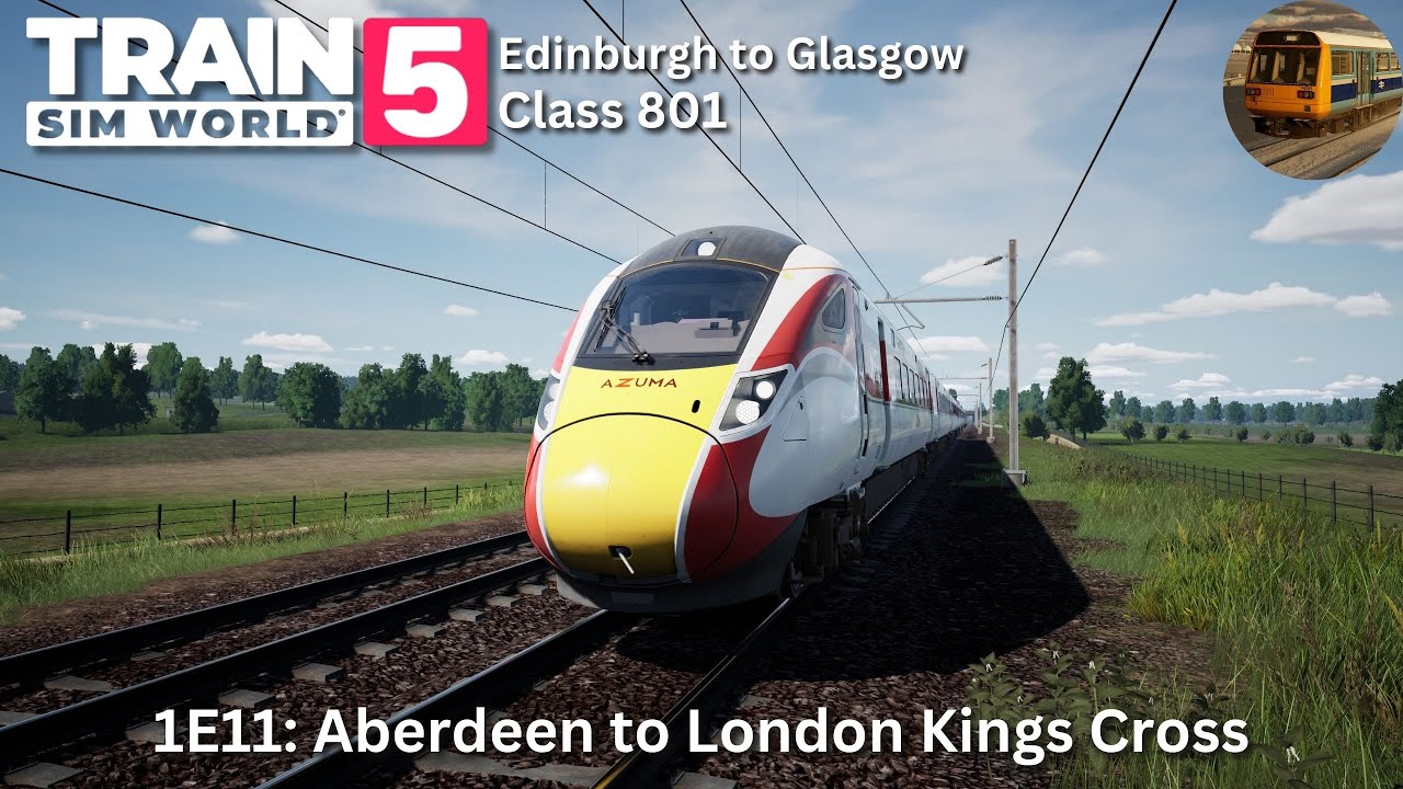 Class 801 to Edinburgh! (1E11) | Train Sim World 5 - YouTube