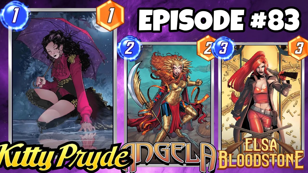 Marvel Snap Daily Replay Episode 83 - Kitty Pryde and Angela - YouTube