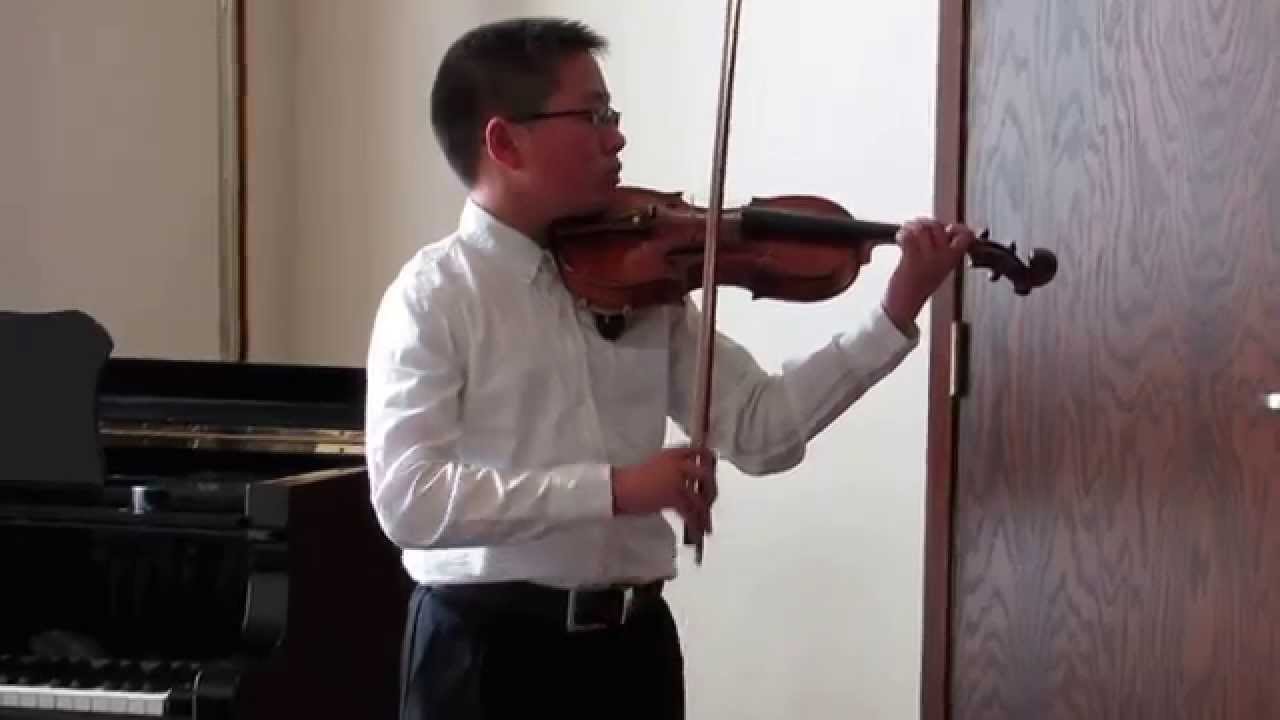 Davin Ma: Violin Sonata No. 5 in F Major Op. 24 "Spring"-by Beethoven ...