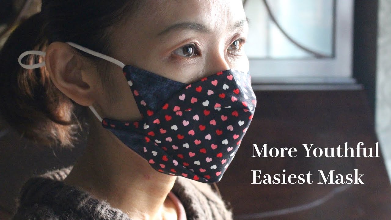 More Youthful - Easiest 3D Mask Tutorial｜DIY 3 layer Mask - Beautiful ...