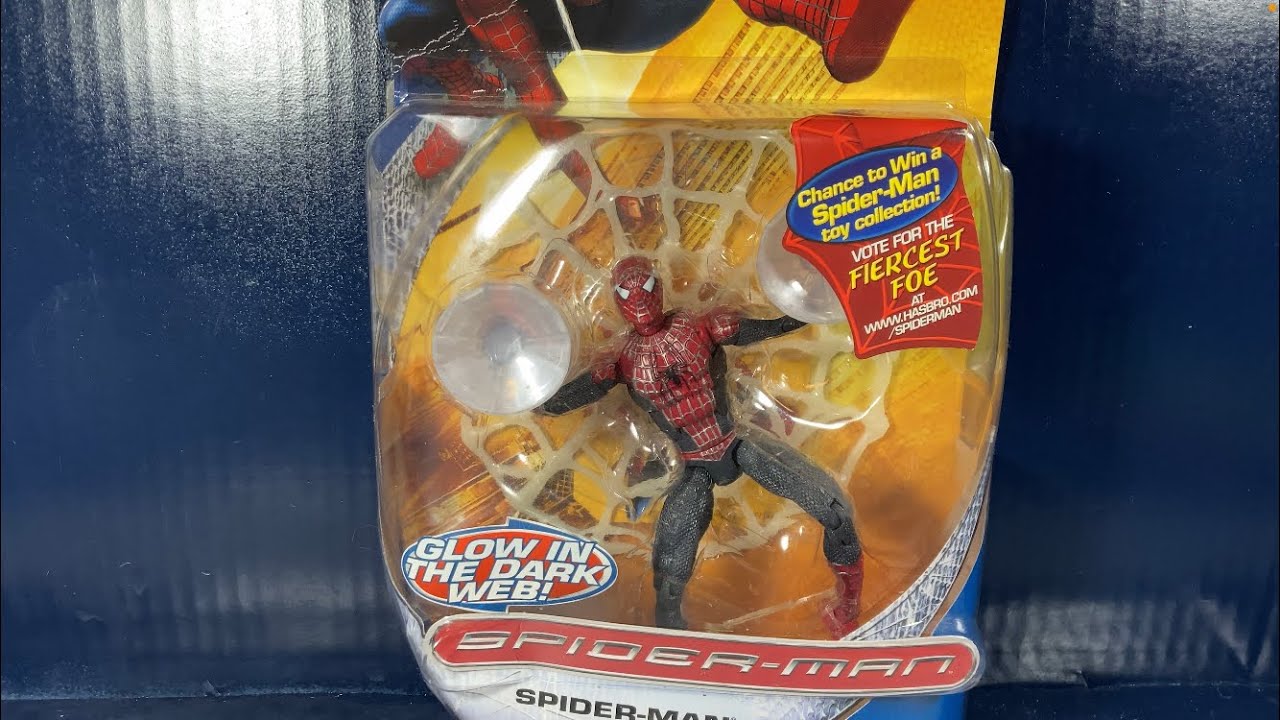 Spider-Man Trilogy Glow In The Dark Figure Unboxing. - YouTube