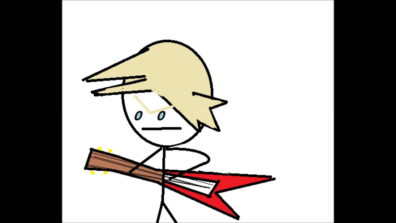 Stickman Plays Hard Rock - YouTube