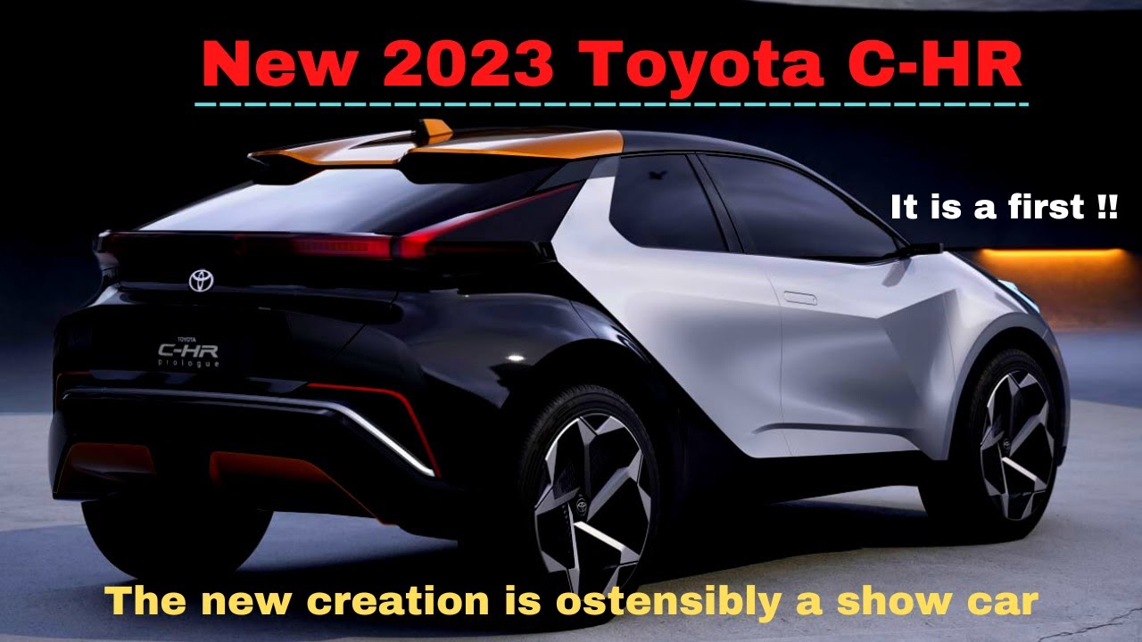 New 2023 Toyota C-HR | Prologue concept | launch next summer | toyota ...