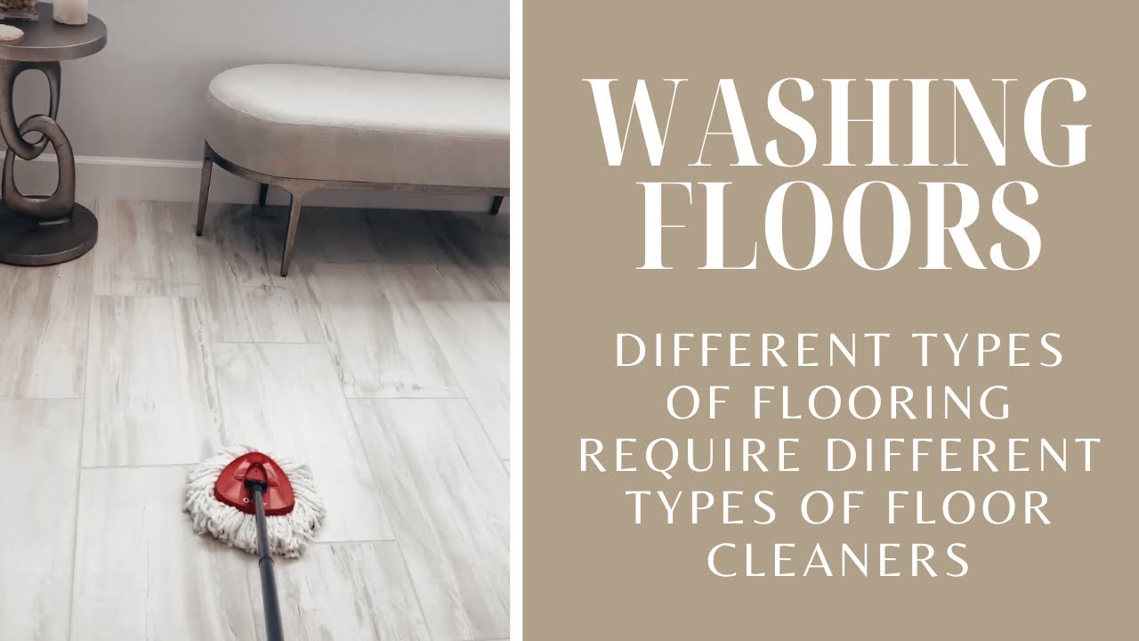 WASHING FLOORS | Proper Cleaning for Every Floor - YouTube